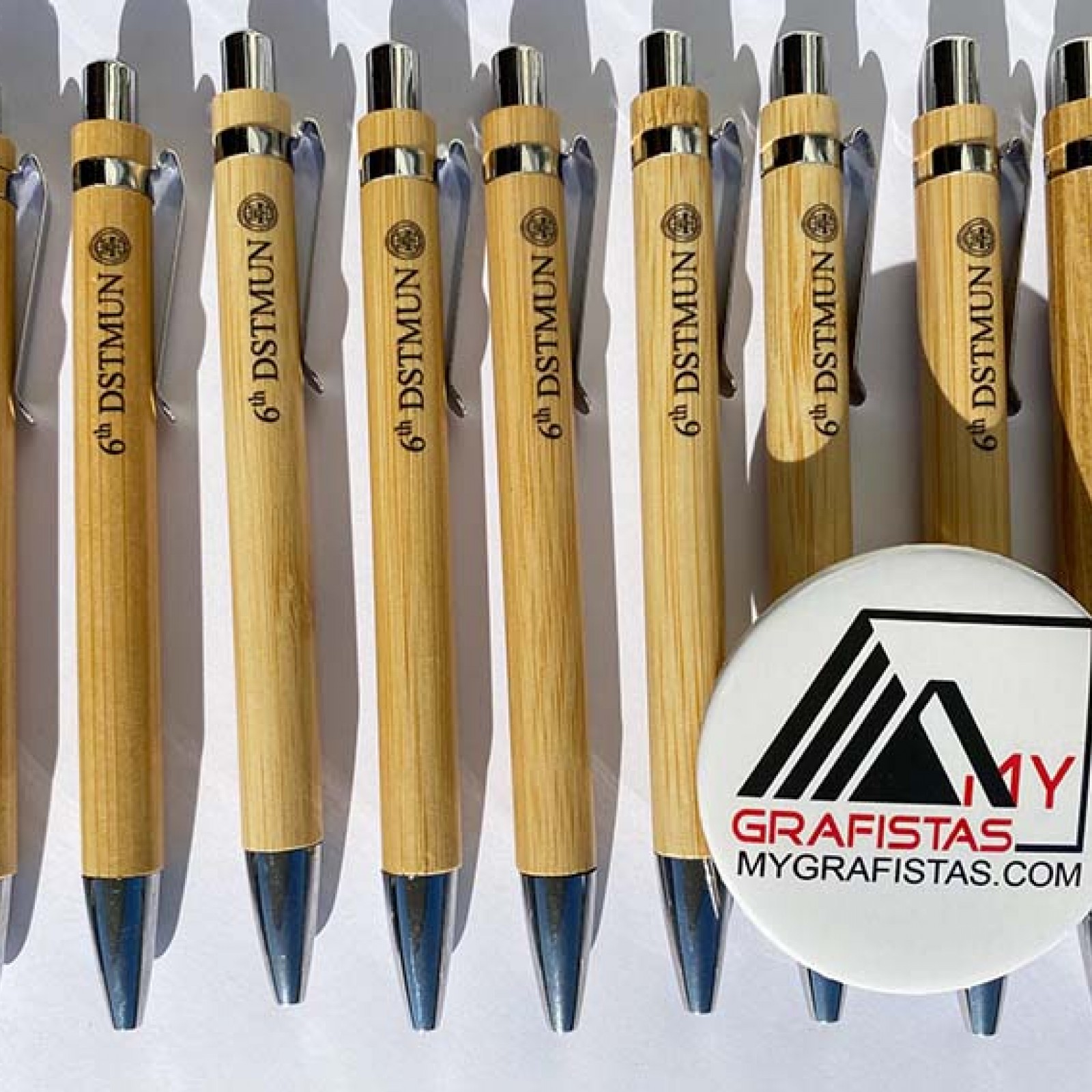 Στυλό bamboo με εκτύπωση το λογότυπο σας 0,34€ κωδ. 7318-18